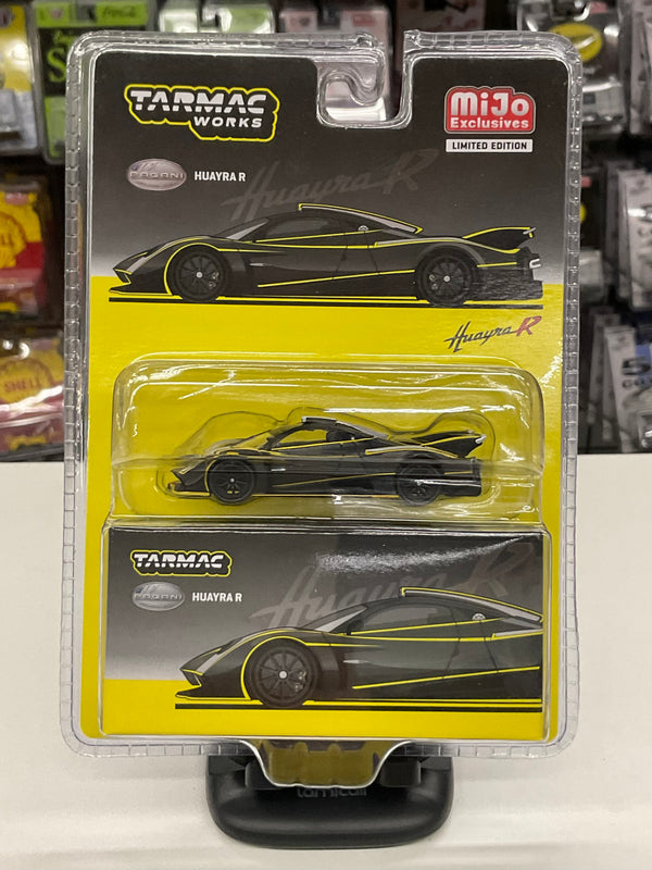 Tarmac Works Pagani Huayra R Matt Black/ Silver – Diecastz