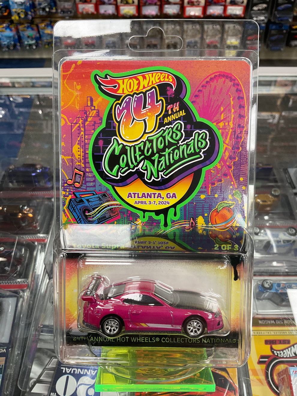 24th Annual Hot Wheels Collectors Nationals Toyota Supra – Diecastz